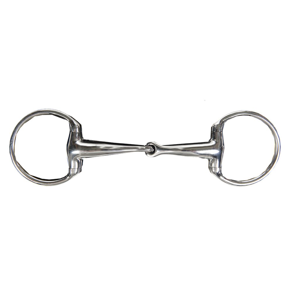Eggbutt snaffle anatomic 16mm, stainless steel